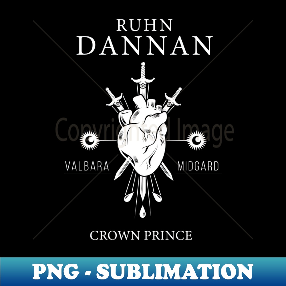 Crescent City - Ruhn Danaan - Professional Sublimation Digit - Inspire ...