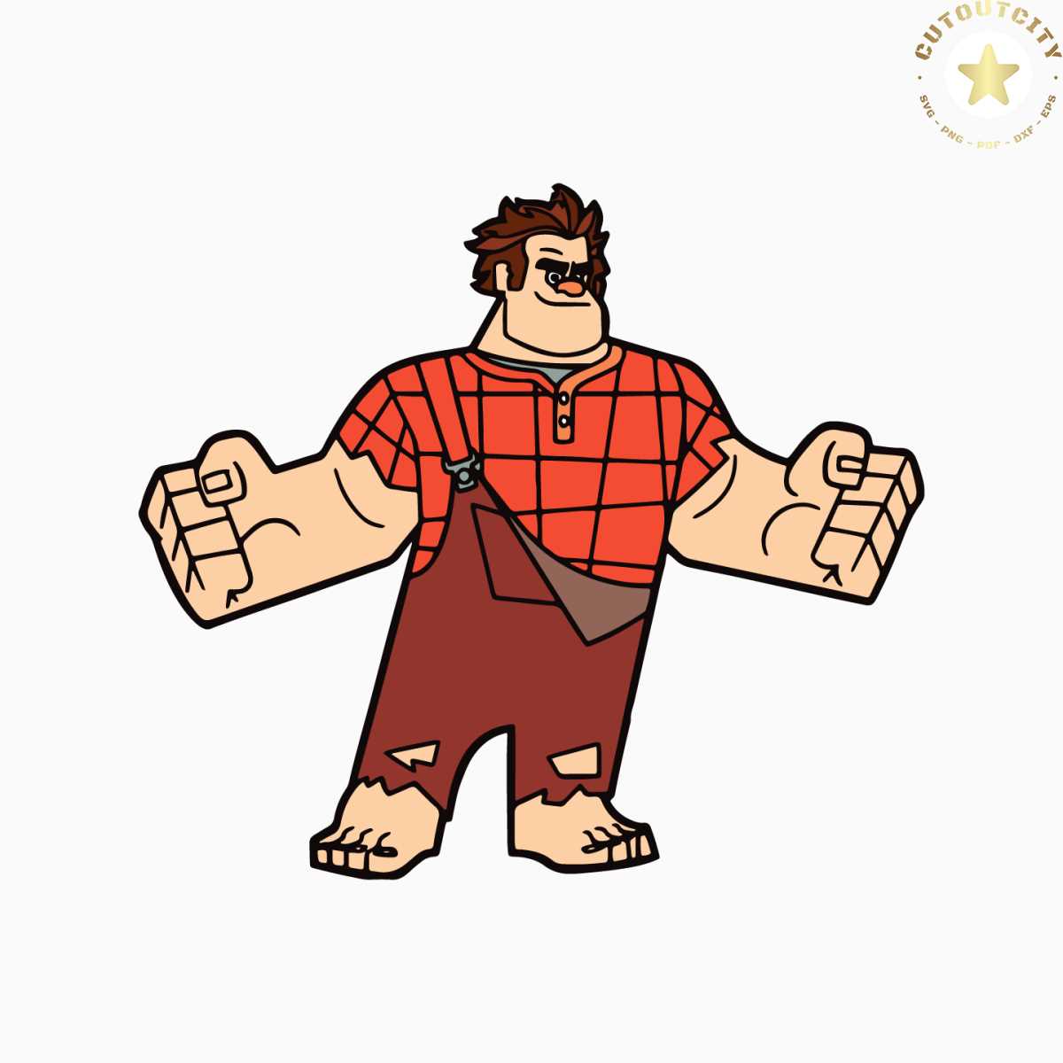 Ralph Vector SVG, WreckIt Ralph SVG, Disneyland Ears clipart | Inspire ...