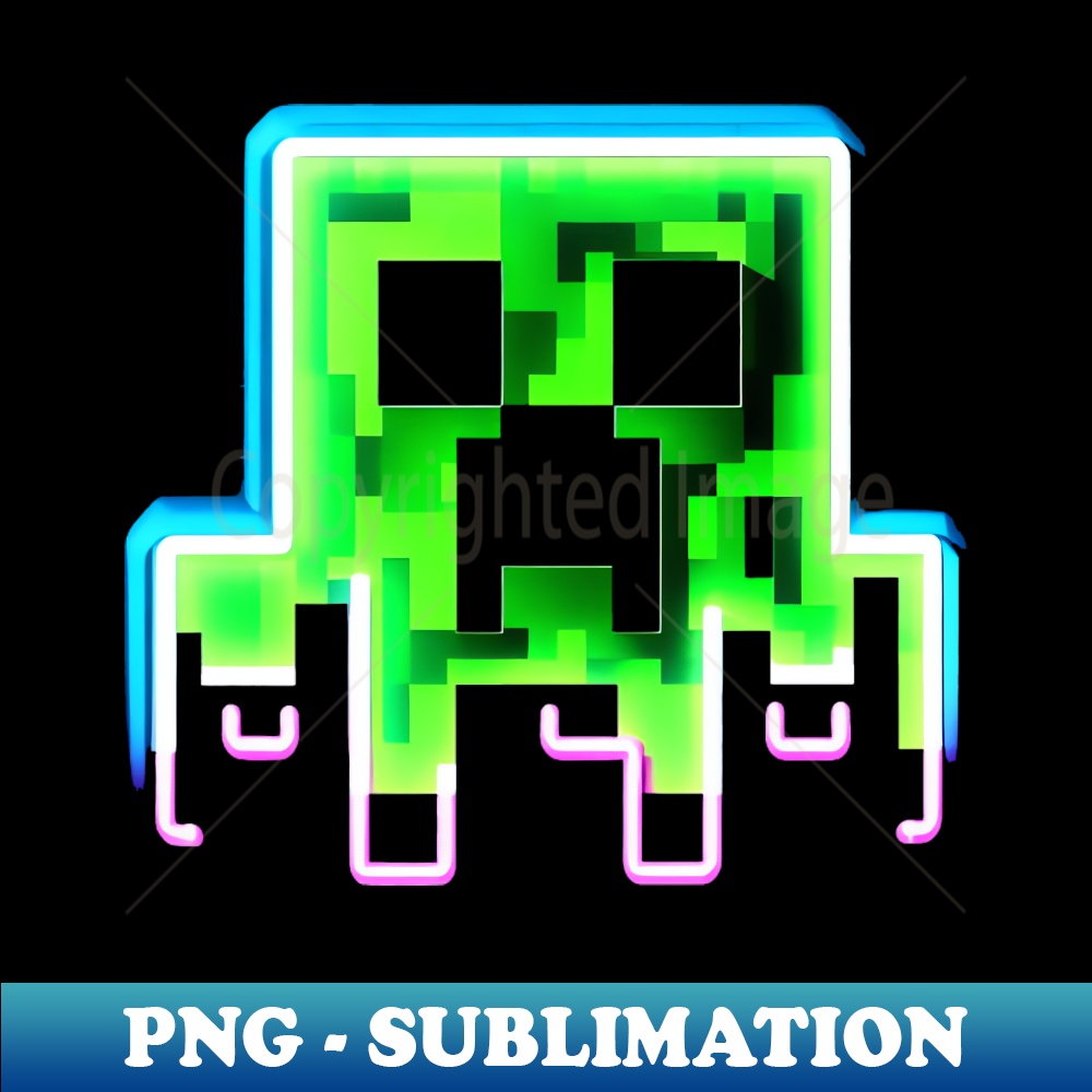 Neon Creeper - High-Resolution PNG Sublimation File - Unleas - Inspire ...