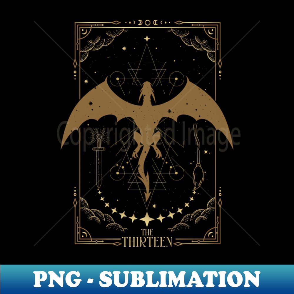Tarot - The Thirteen - Retro PNG Sublimation Digital Downloa | Inspire ...