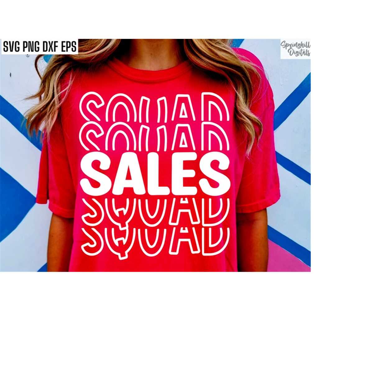 Sales Squad, Sales Rep Svg, Retail Salesperson Png, Sales Re | Inspire ...