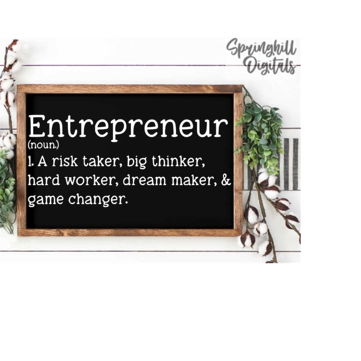 Entrepreneur Quote | Definition Svg | Funny Saying Svg | Def - Inspire ...