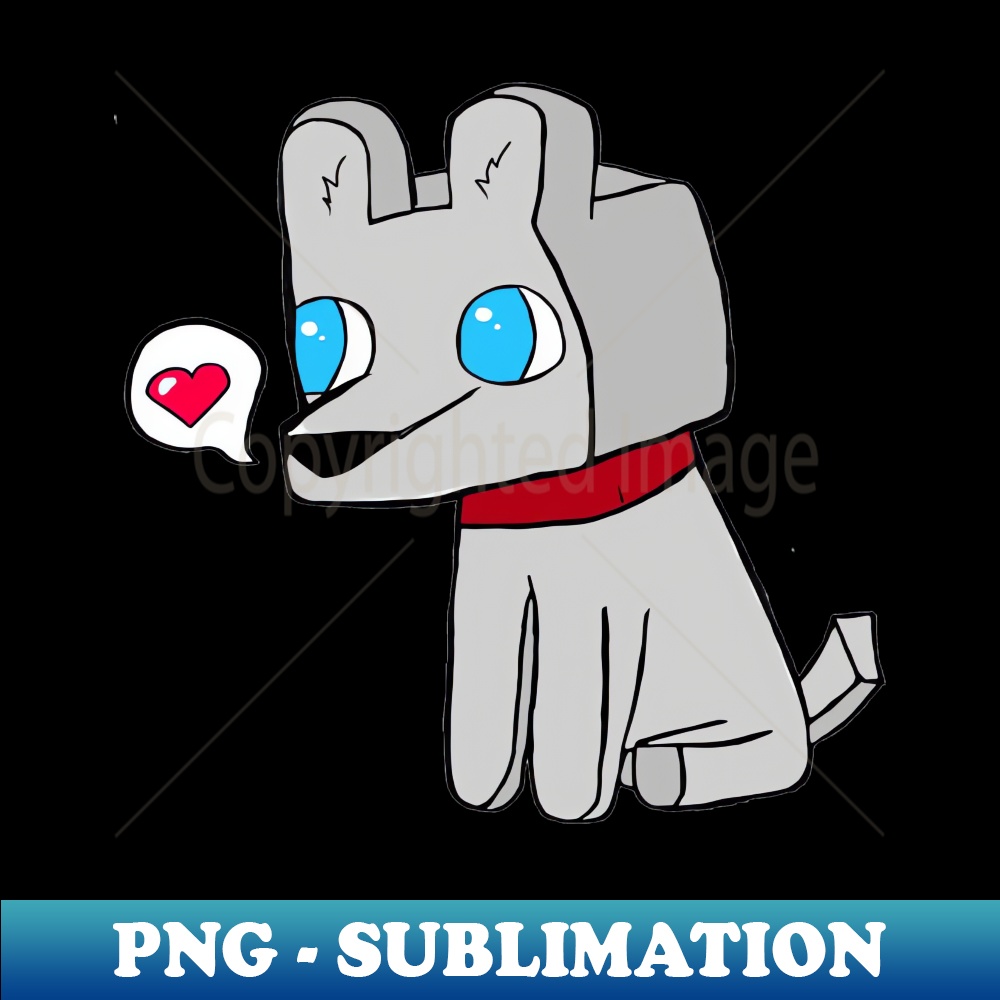 cute wolf in minecraft - Stylish Sublimation Digital Downloa | Inspire ...