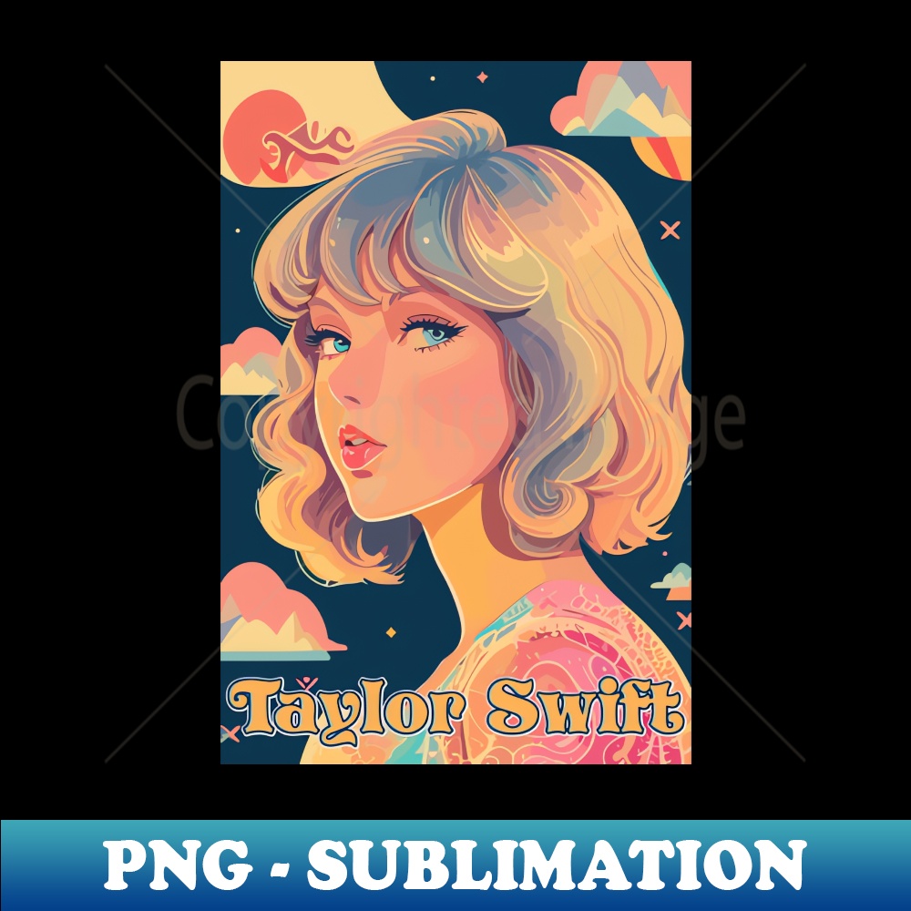 Taylor Swift - Sublimation-Ready PNG File - Unlock Vibrant S | Inspire ...