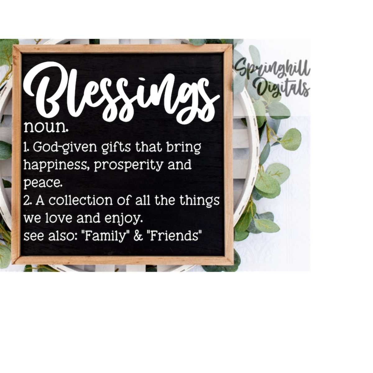 Blessed Svg | Blessing Quote Svg | Grateful Svg | Christian | Inspire ...