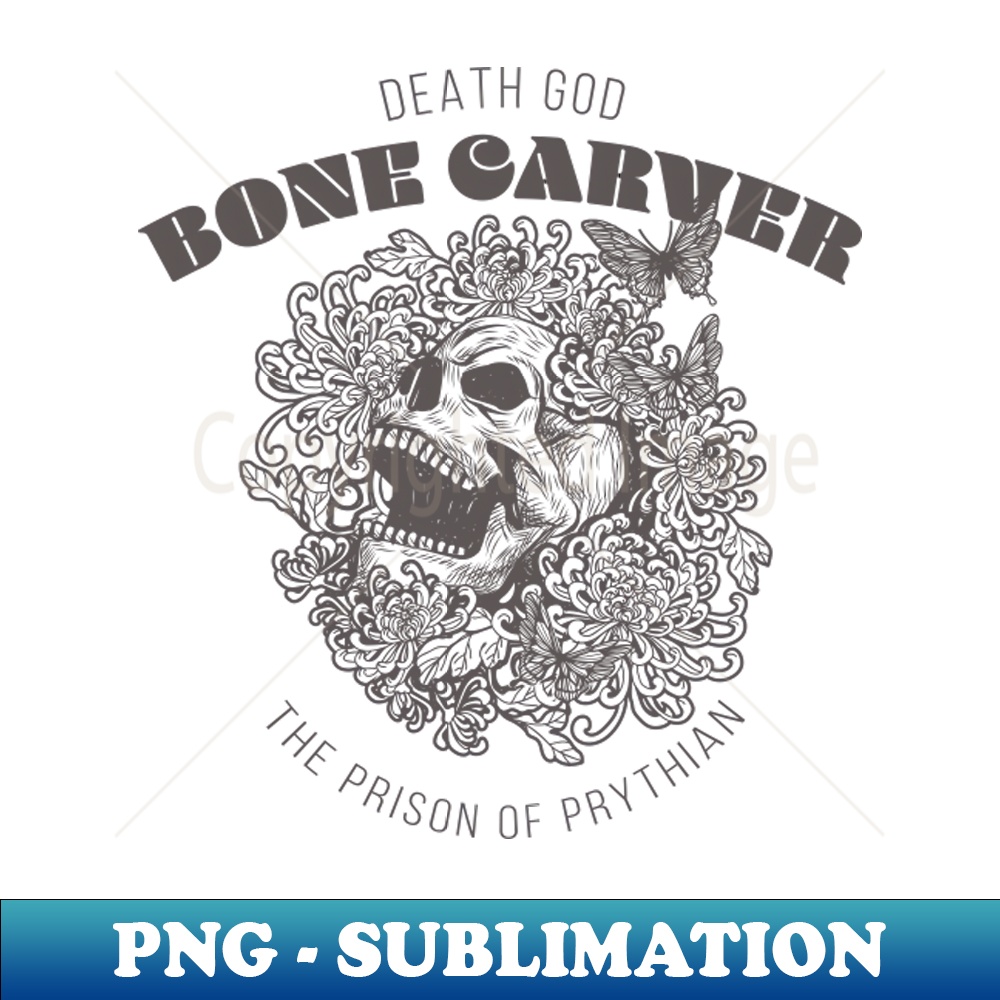 The Bone Carver - Premium PNG Sublimation File - Create with - Inspire ...