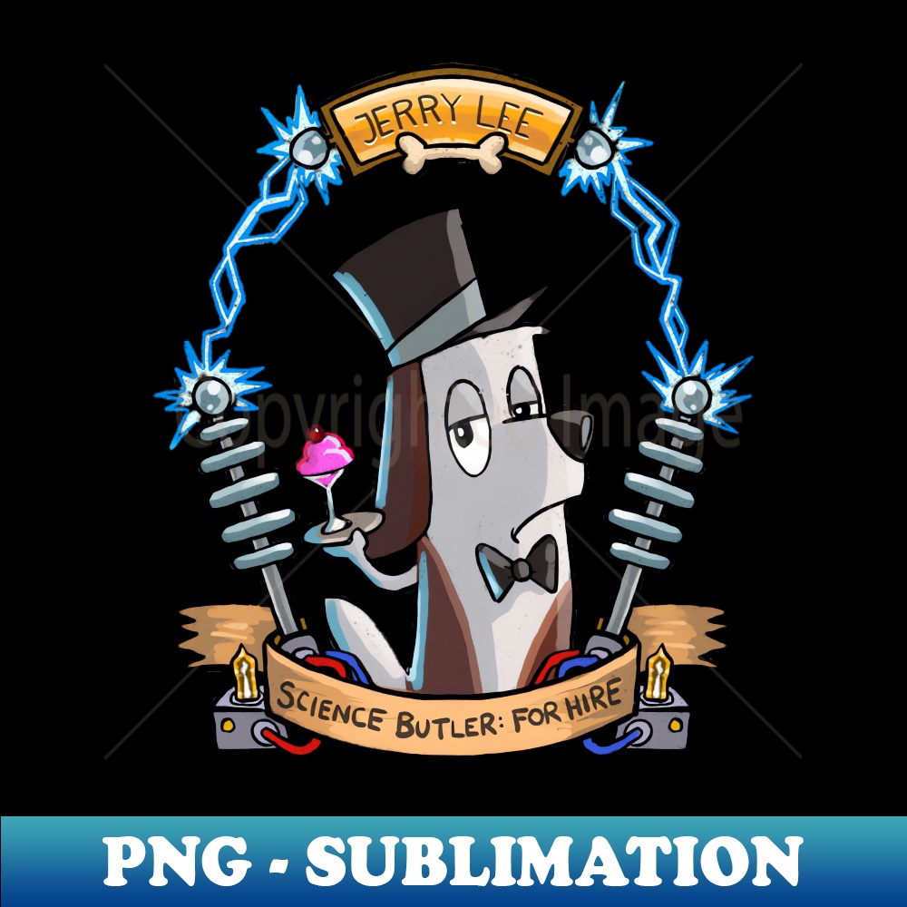 Science Butler For Hire - Exclusive Sublimation Digital File | Inspire ...