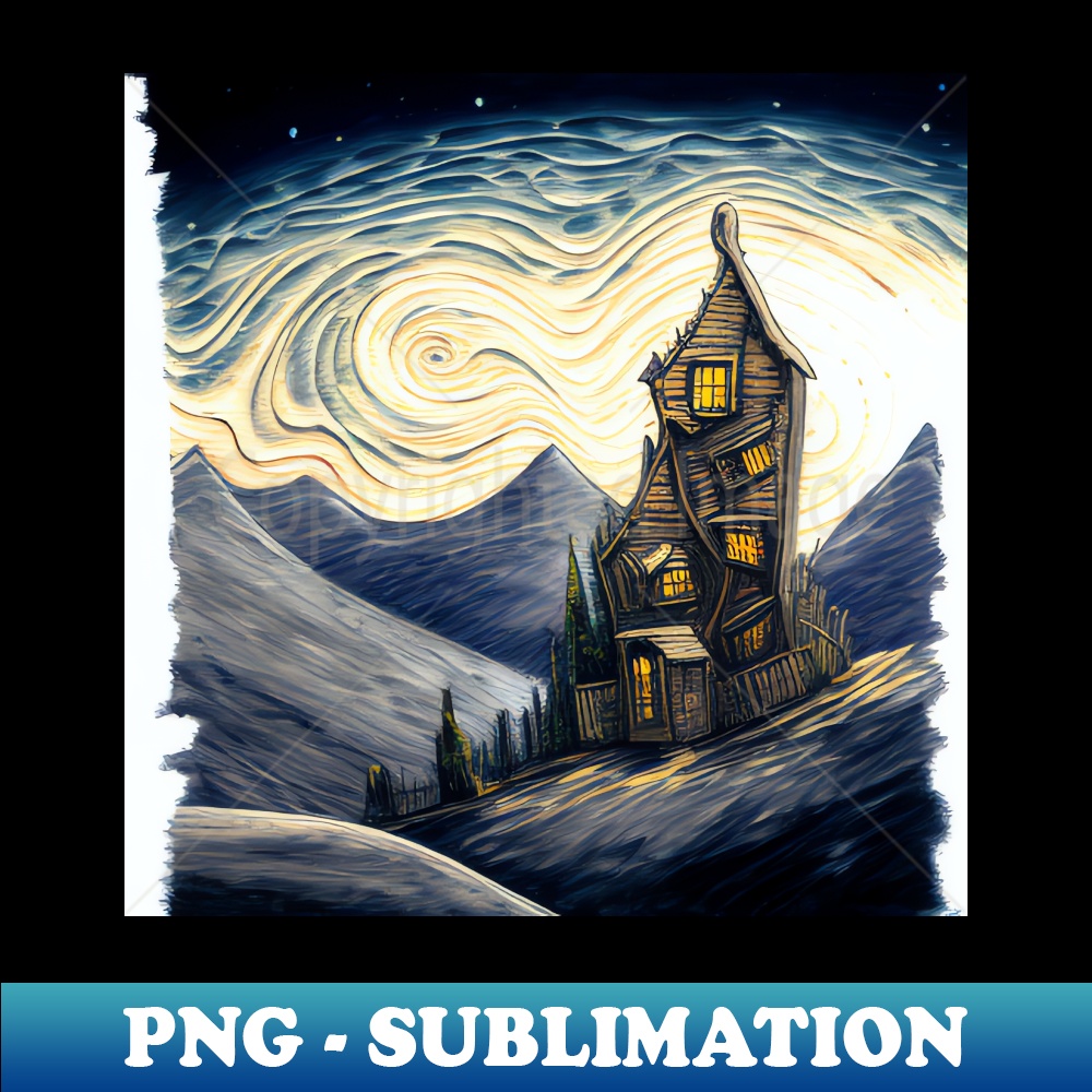 Starry Night Above The Shrieking Shack - Stylish Sublimation - Inspire ...