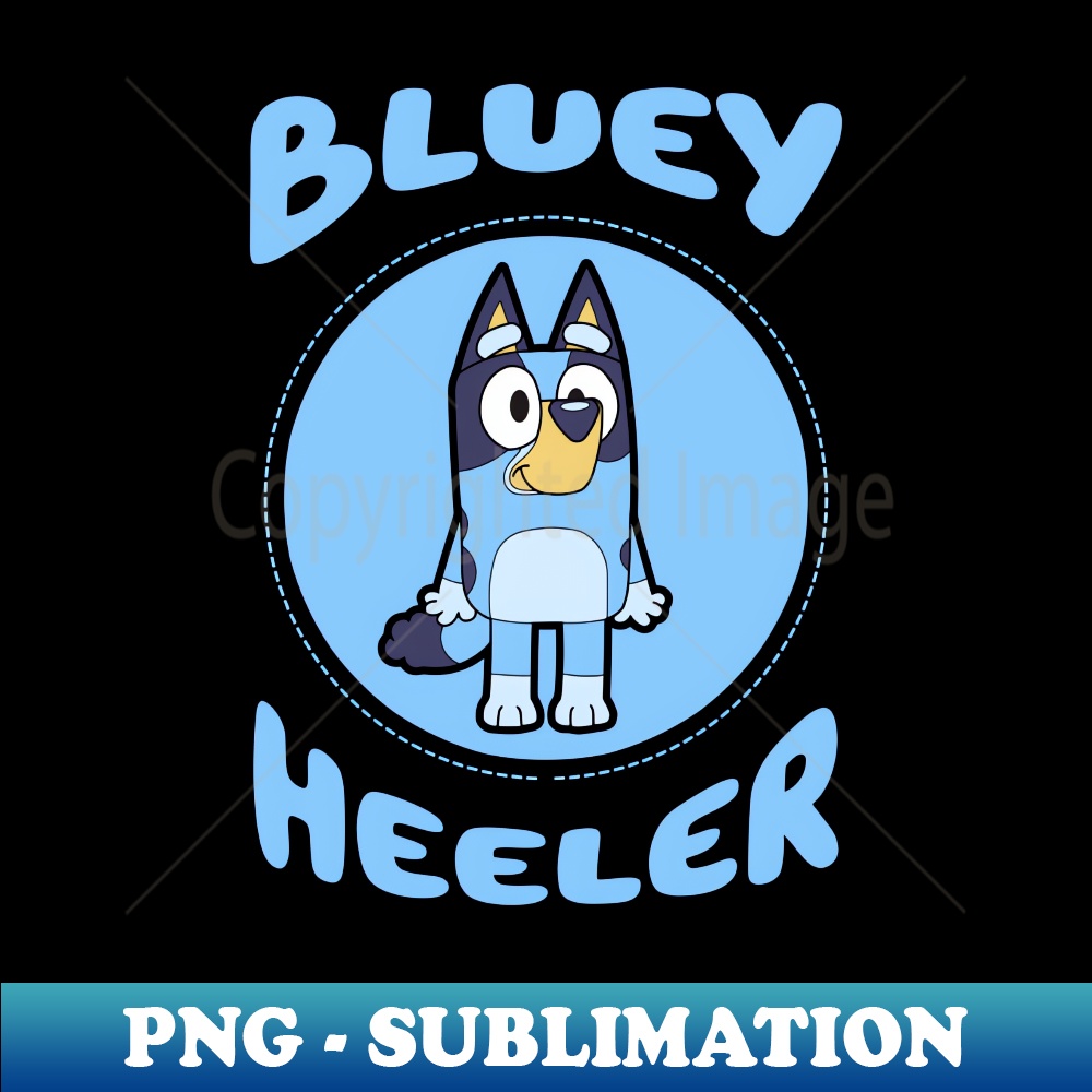 Bluey Heeler VII - PNG Transparent Sublimation File - Add a | Inspire ...