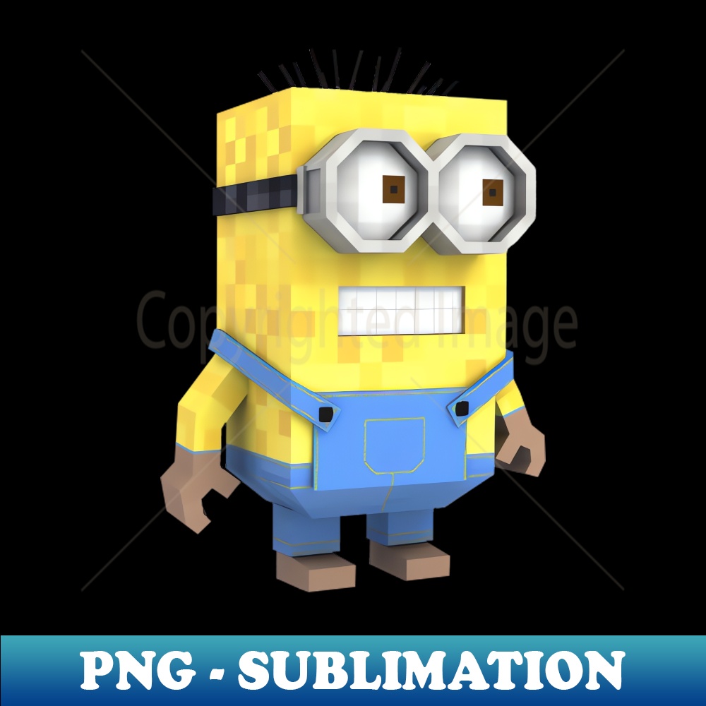 MINECRAFT MINION - Exclusive Sublimation Digital File - Crea - Inspire ...