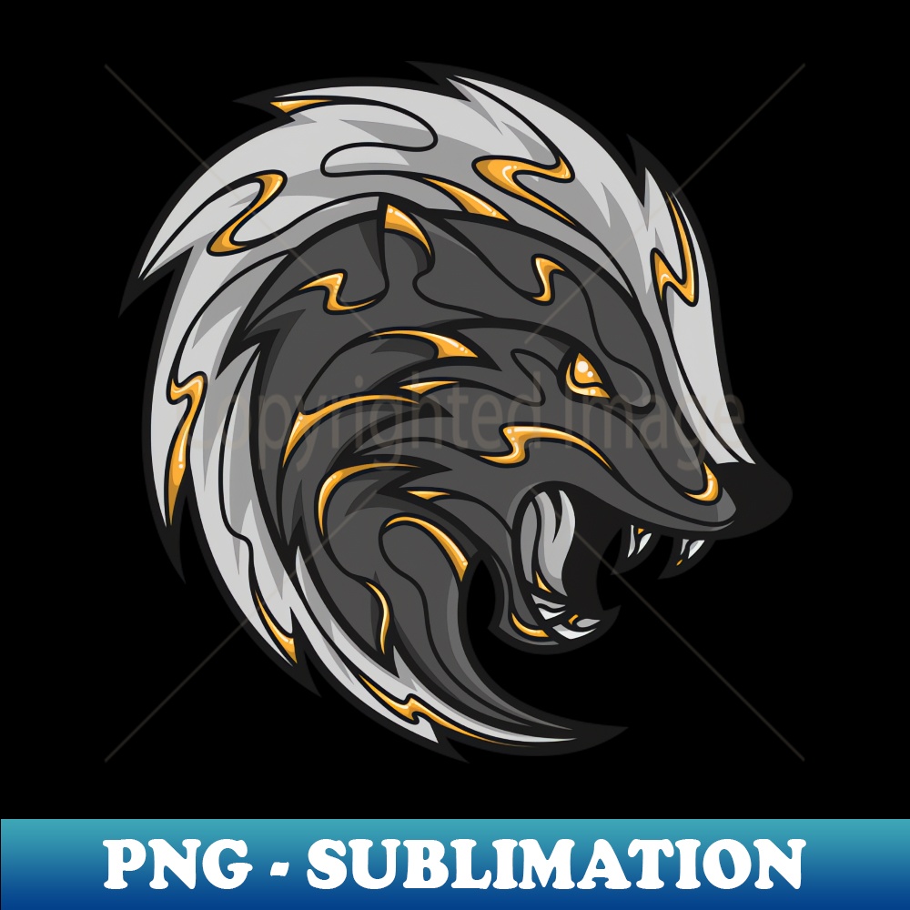 yellow and black loyal badger - Exclusive PNG Sublimation Do | Inspire ...