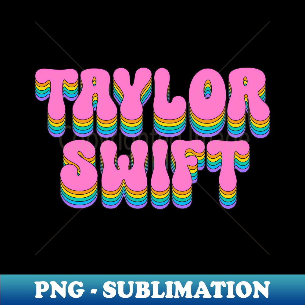 Taylor Swift Typography - Sublimation-Ready PNG File - Perfe | Inspire ...