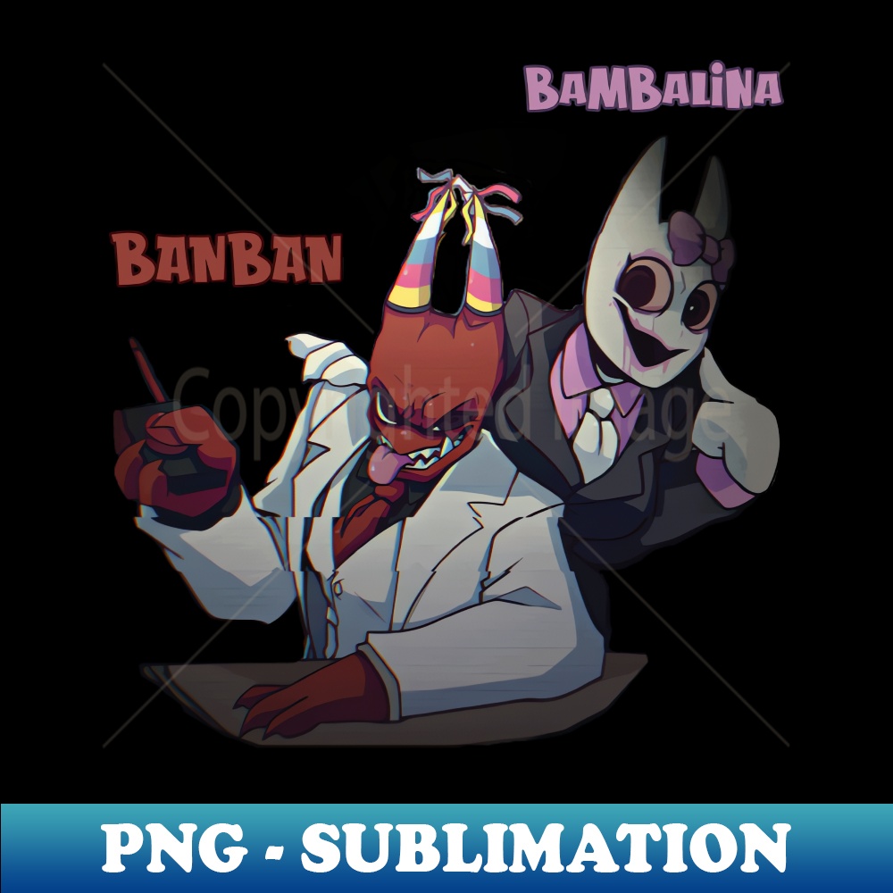 Garten of Banban - Bambalina and Banban - Aesthetic Sublimat | Inspire ...