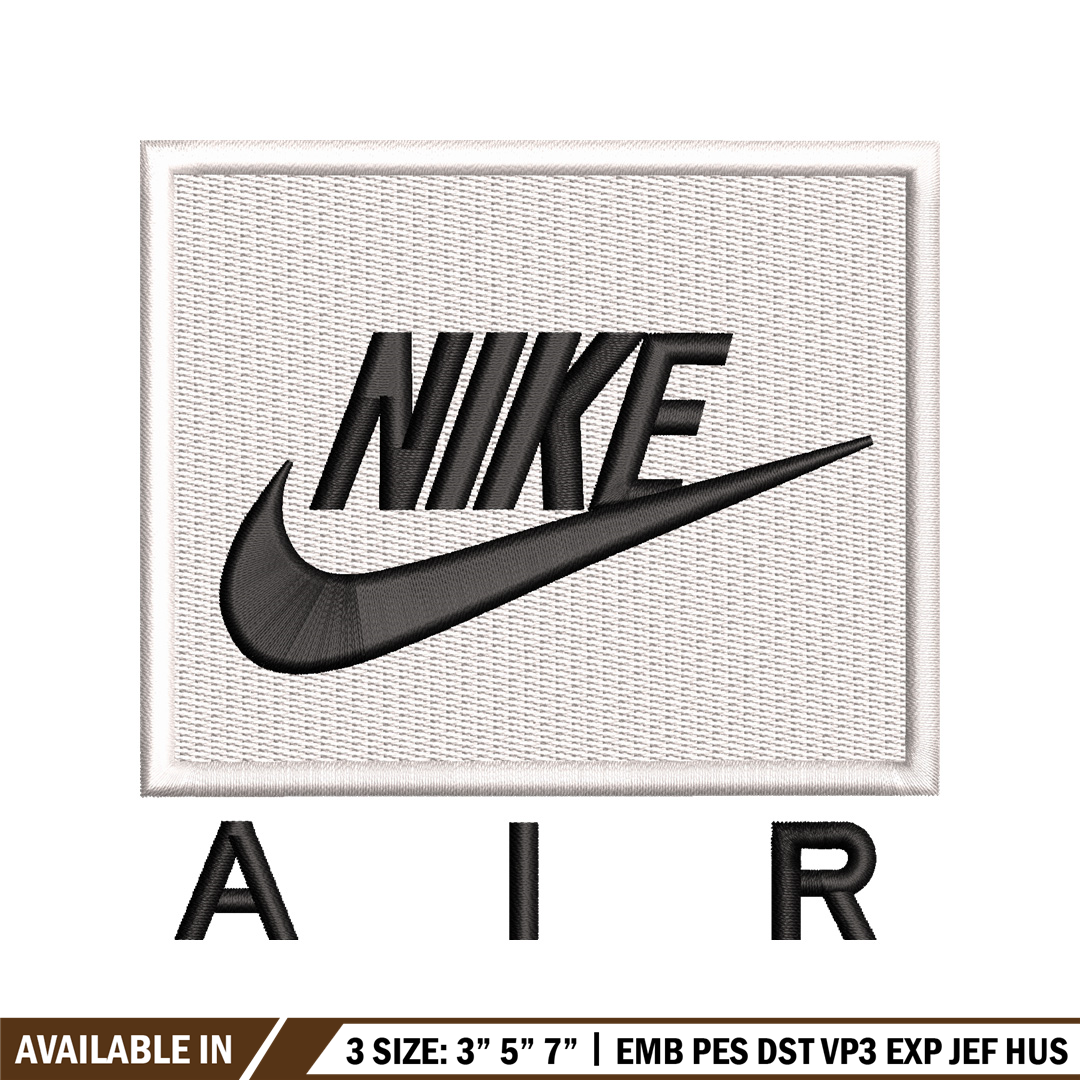 Nike Air embroidery design, Nike Air embroidery, Nike design | Inspire ...