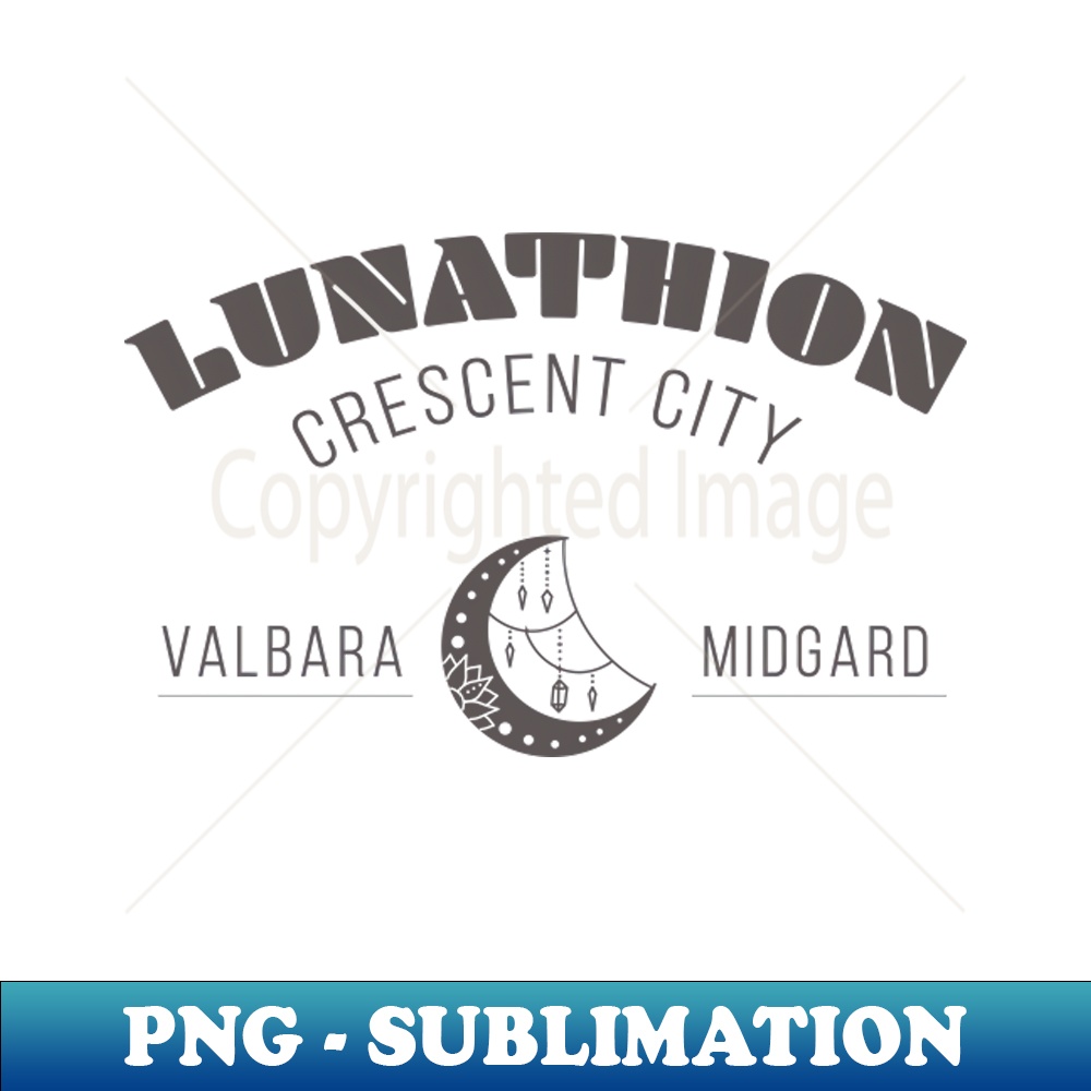 Crescent City - Lunathion - PNG Transparent Sublimation Desi | Inspire ...