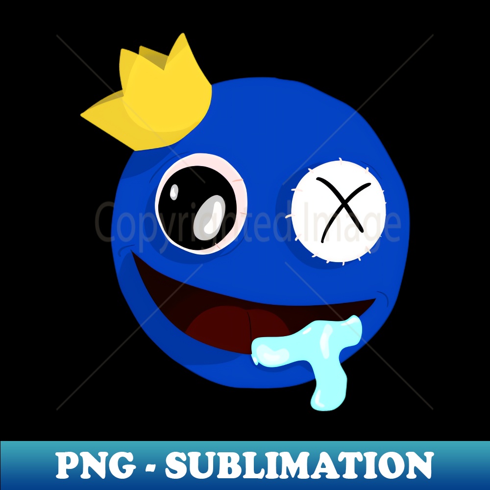 Blue from Roblox Rainbow Friends - Creative Sublimation PNG | Inspire ...