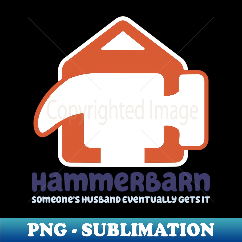Bluey Hammerbarn - PNG Transparent Sublimation File - Bold & | Inspire ...