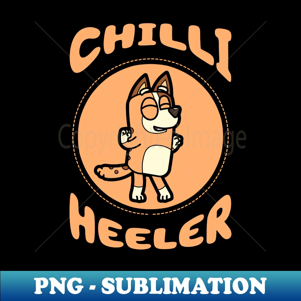Chilli Heeler IV - Professional Sublimation Digital Download - Inspire ...