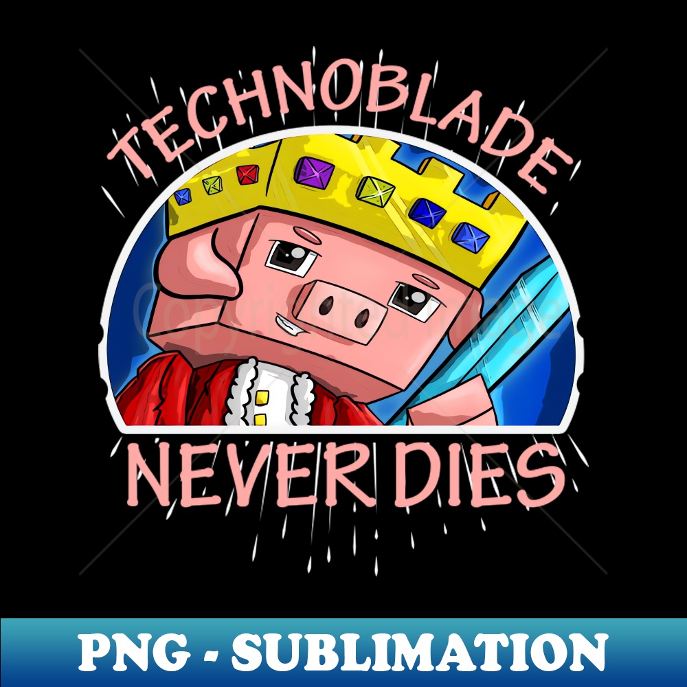 technoblade never dies - PNG Transparent Digital Download Fi - Inspire ...