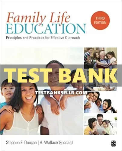 Test Bank for Family Life Education Principles and Practices | Inspire ...