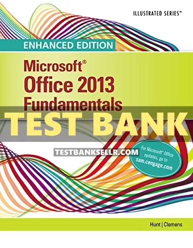 Test Bank for Enhanced Microsoft Office 2013 Illustrated Fun | Inspire ...