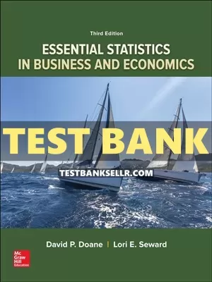 Test Bank for Essential Statistics in Business and Economics | Inspire ...