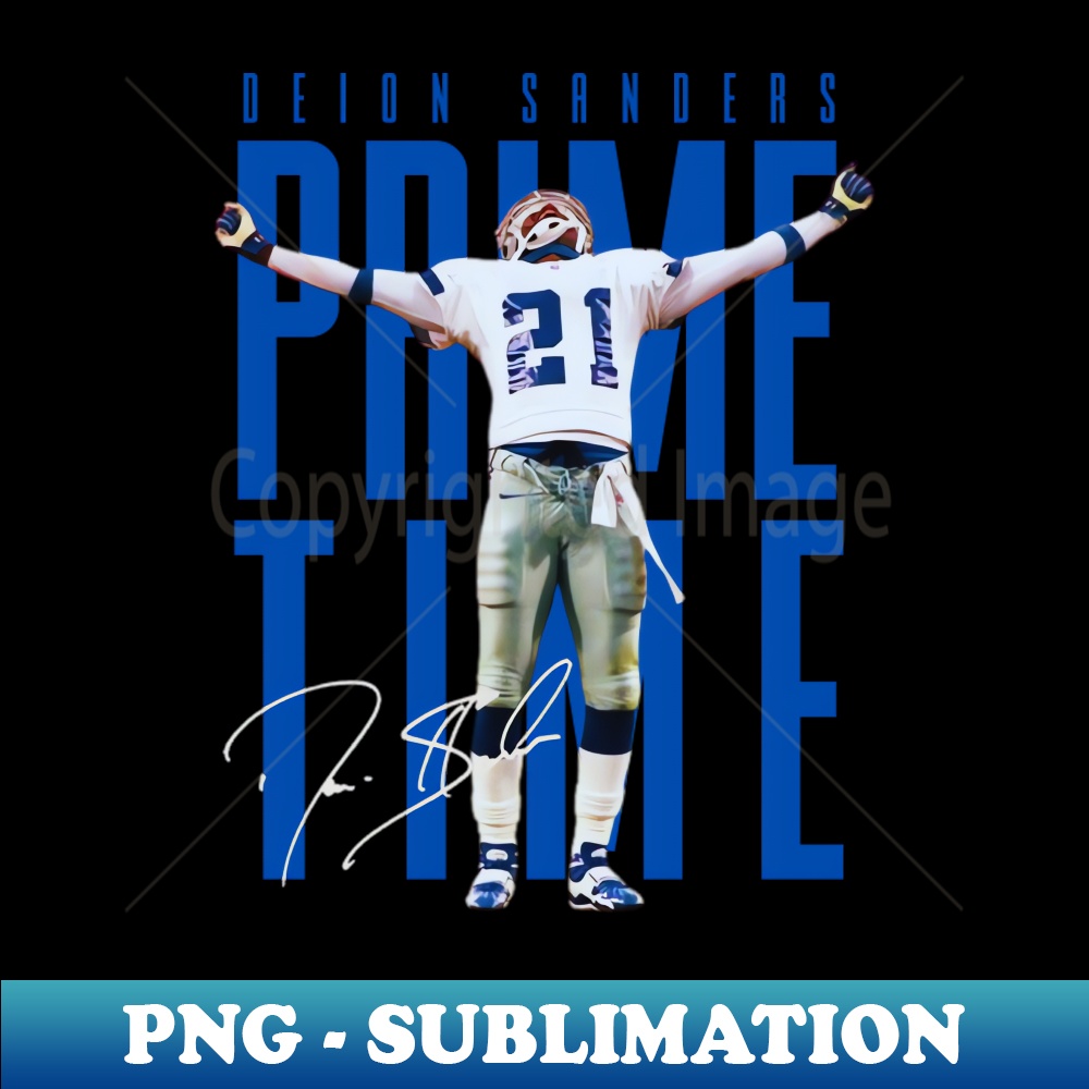 Deion Sanders Aesthetic Tribute - PNG Transparent Sublimatio | Inspire ...