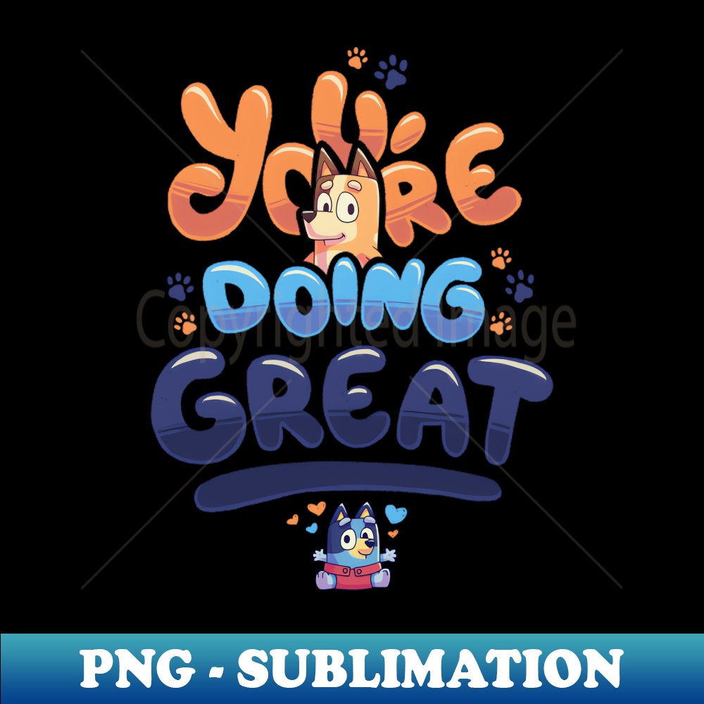 Great Mom Bluey Baby Race Chilli light - High-Resolution PNG | Inspire ...