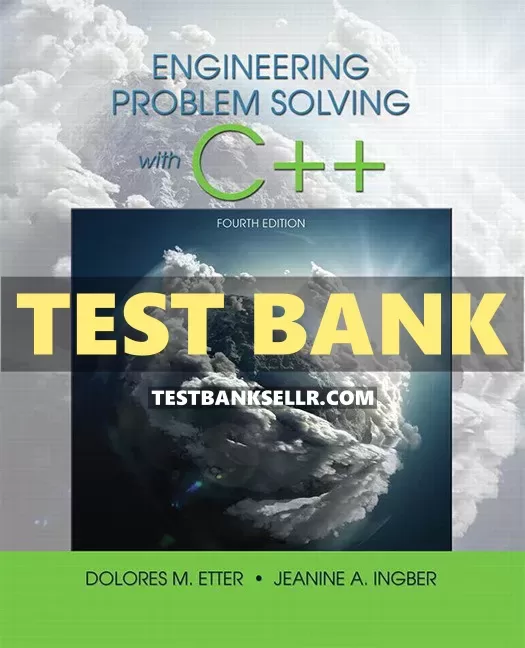 Test Bank for Engineering Problem Solving With C++ 4th Editi | Inspire ...
