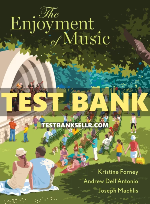 Test Bank for Enjoyment of Music 13th Edition Forney | Inspire Uplift