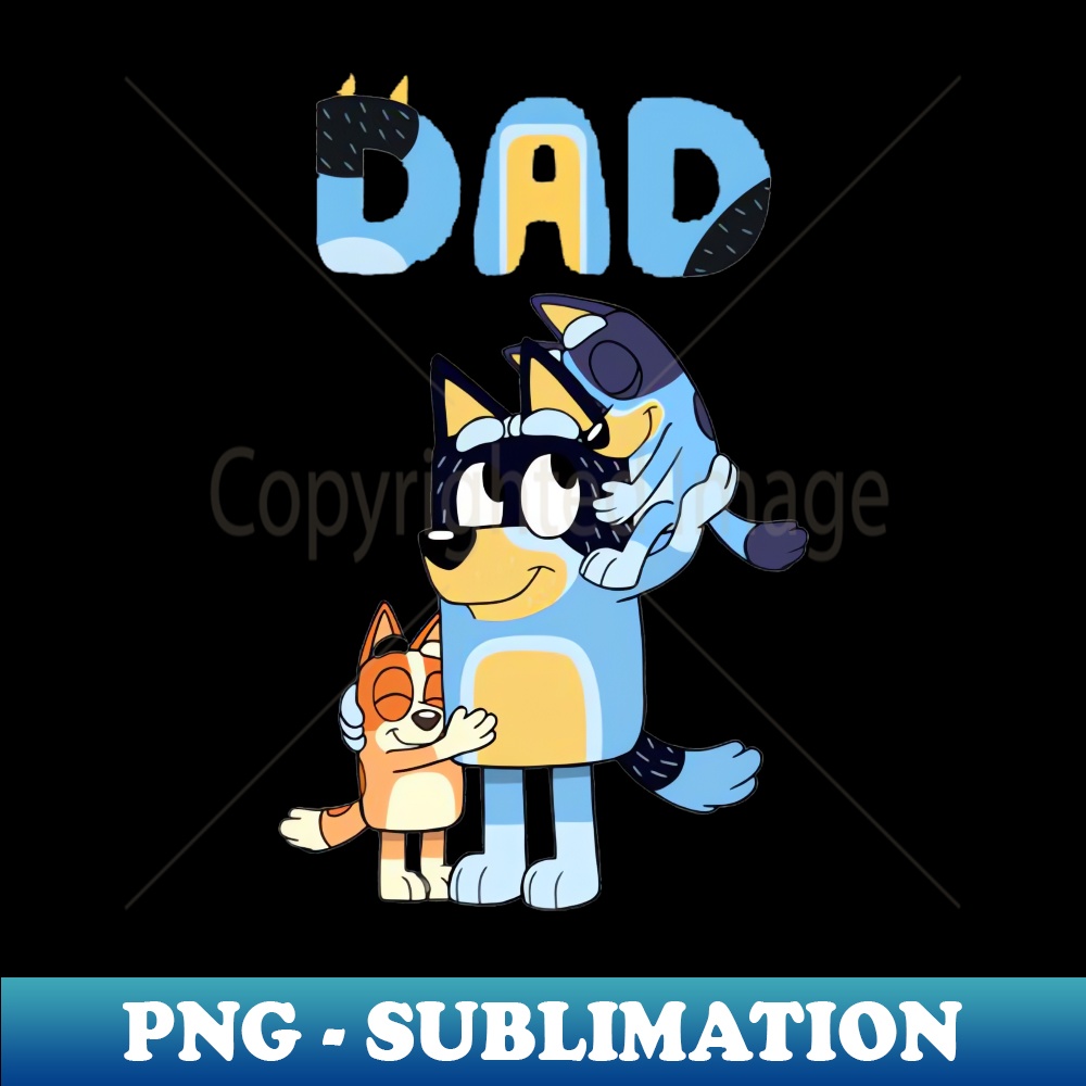Bluey - PNG Transparent Digital Download File for Sublimatio | Inspire ...