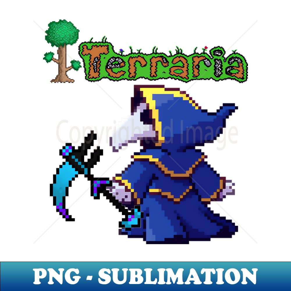 Funny Gifts Terraria Design Character - PNG Transparent Digi - Inspire ...