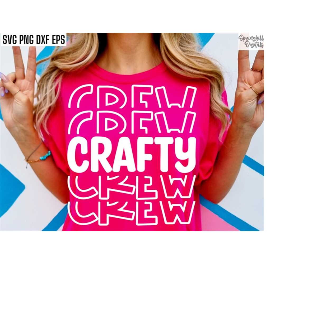 Crafty Crew Svg, Crafting Pngs, Crafter Tshirt Designs, Craf | Inspire ...
