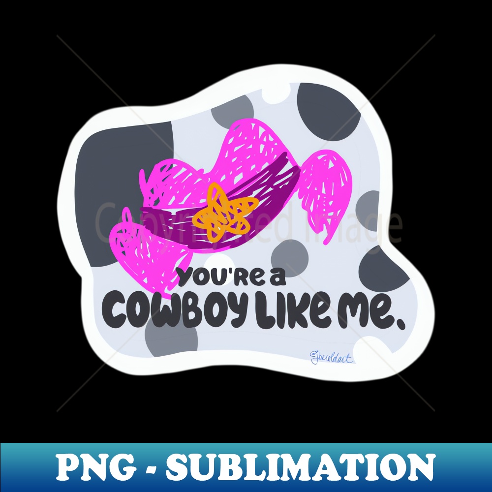 Cowboy like Muffin - Stylish Sublimation Digital Download - | Inspire ...