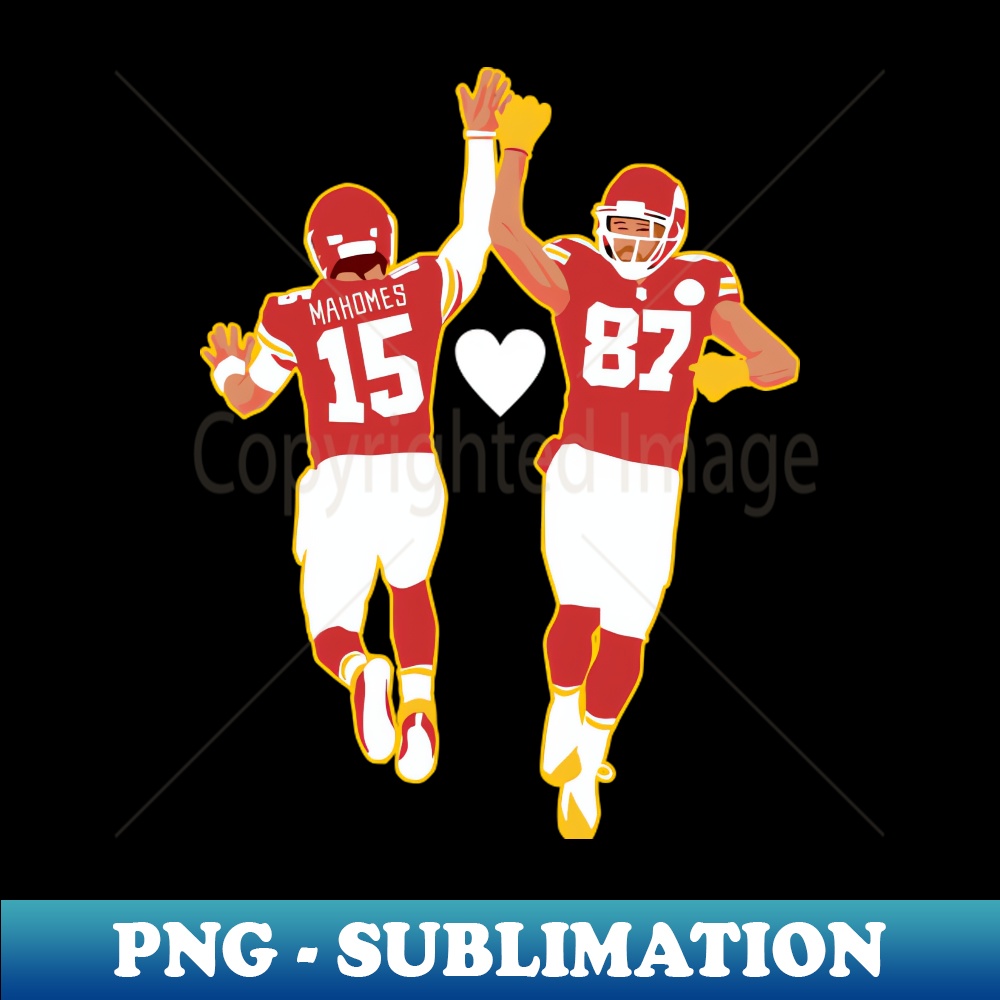 Patrick mahomes and Travis kelce - Exclusive Sublimation Dig | Inspire ...