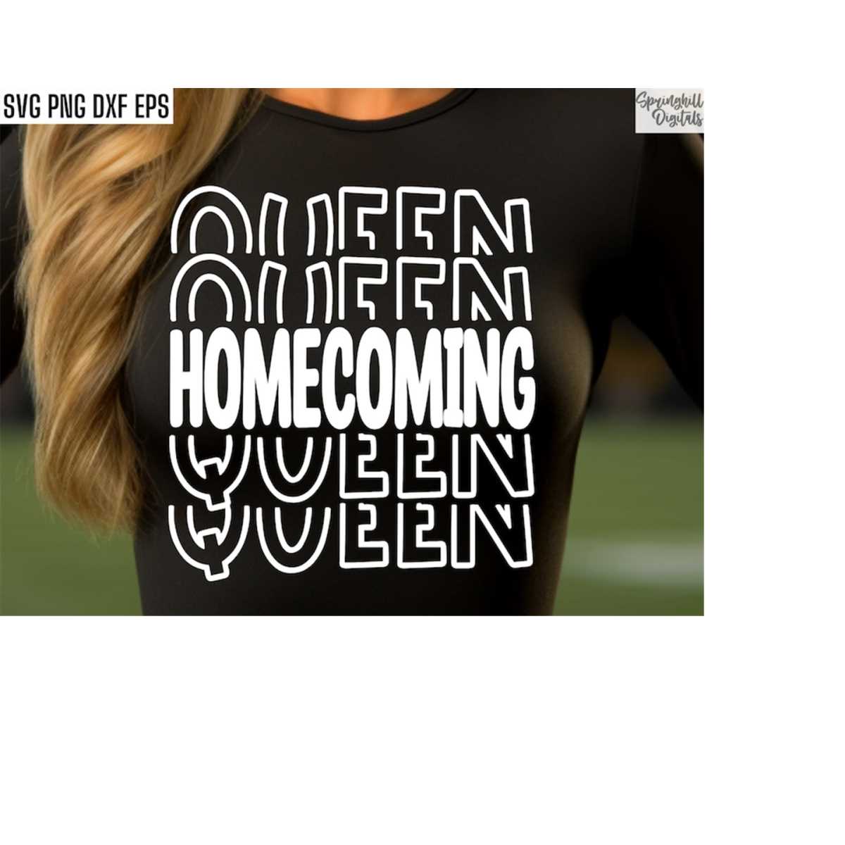 Homecoming Queen Svg | Homecoming Court Svg | Back To School - Inspire ...