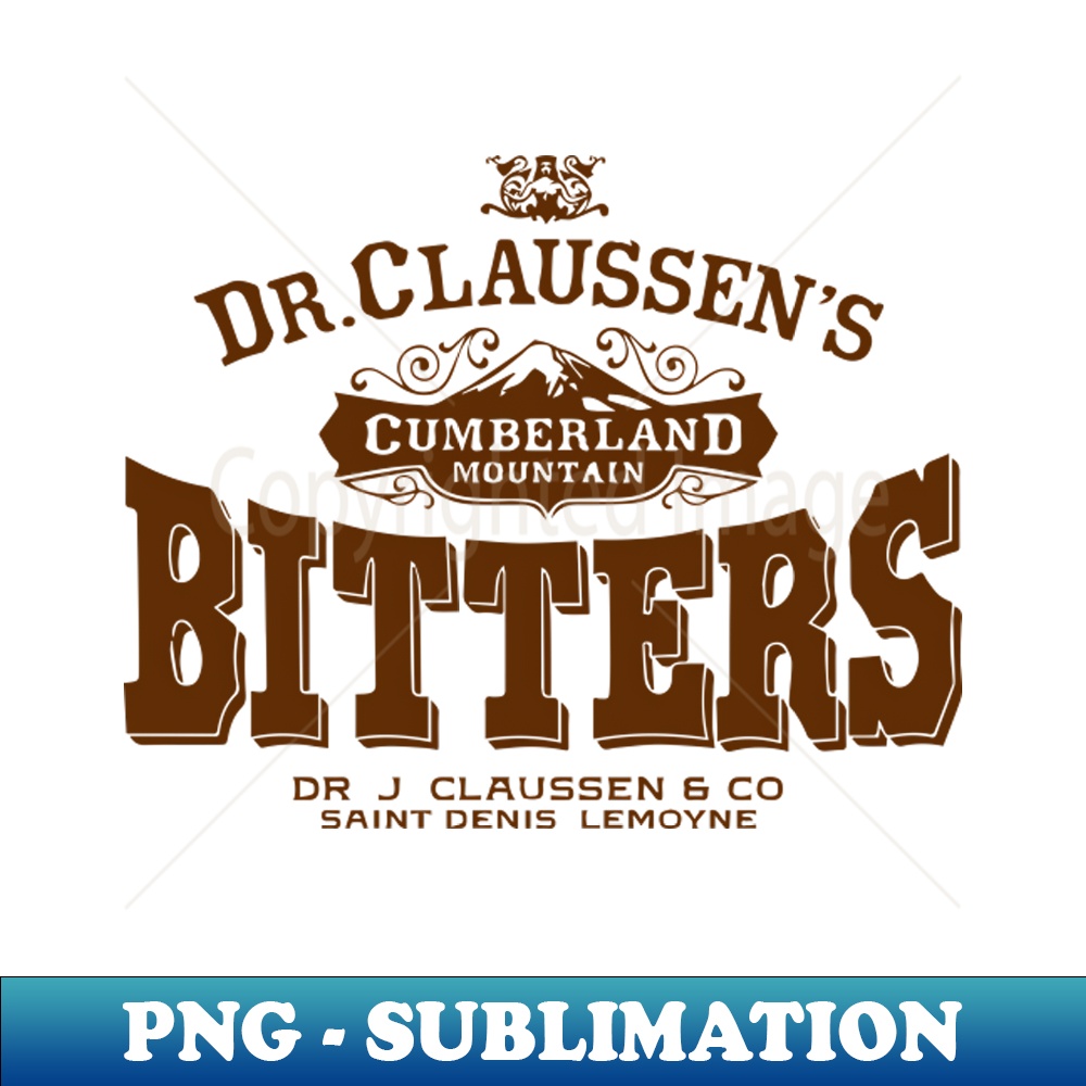 Dr Claussens Bitters - Signature Sublimation PNG File - Crea | Inspire ...