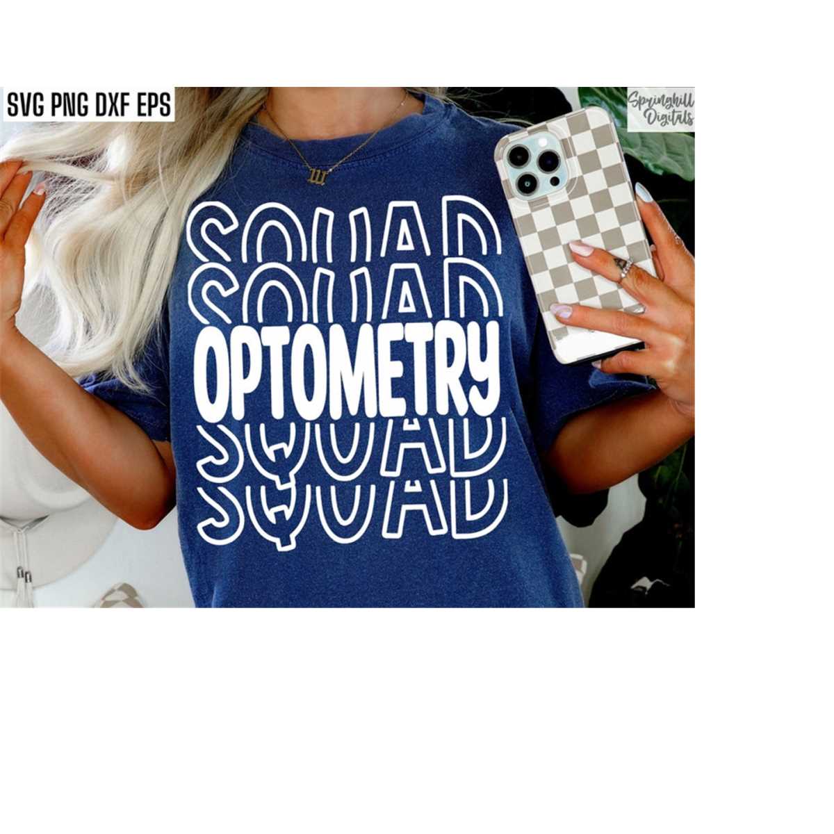 Optometry Squad Svg | Optometrist Svgs | Eye Doctor Shirt Pn - Inspire ...