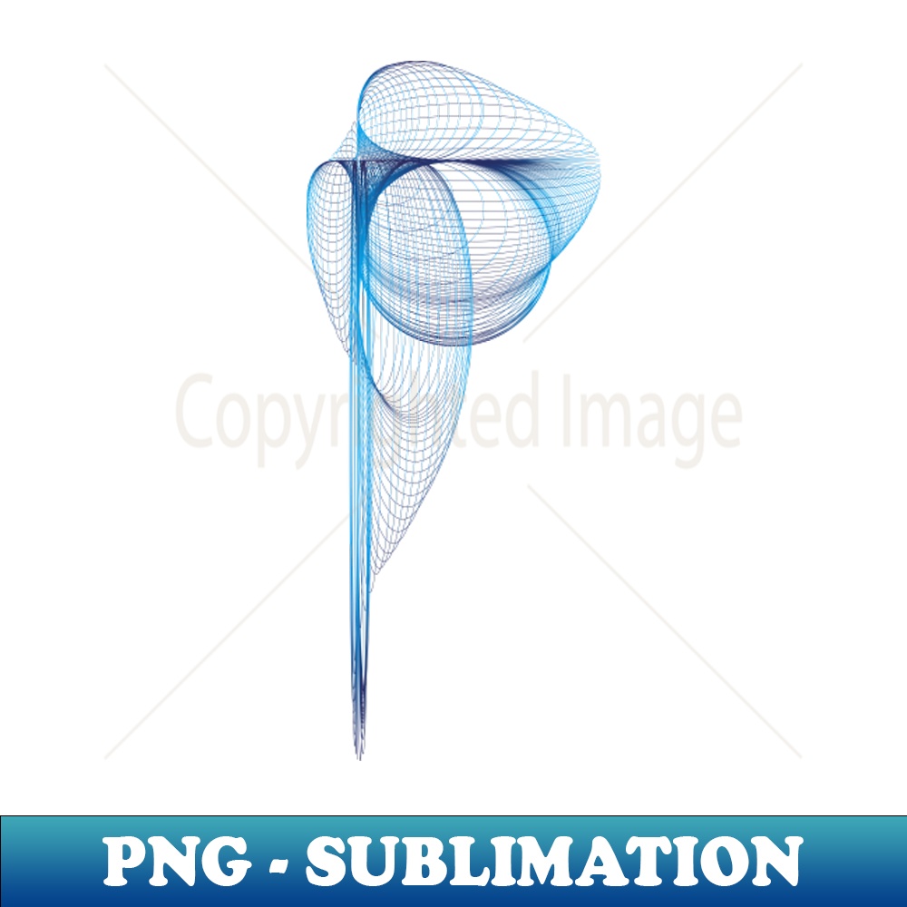 Blue Turquoise Swirl - Special Edition Sublimation PNG File | Inspire ...