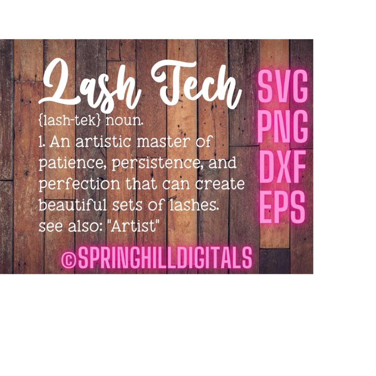 Lash Tech Svg | Eyelash Cut File | Lash Technician Svg | Las - Inspire ...