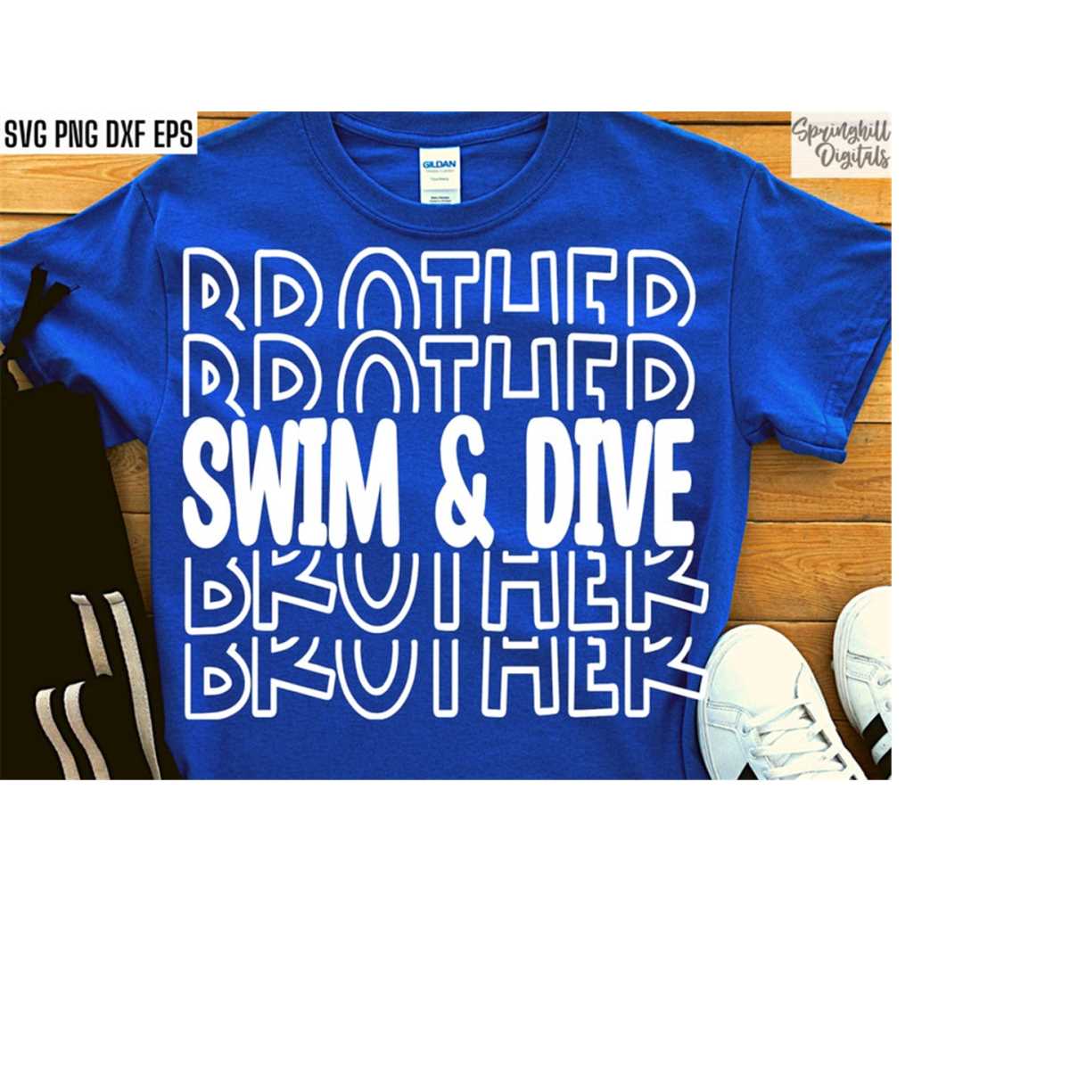 Swim and Dive Brother | Swim Team Svgs | Swimmer Bro | High - Inspire ...