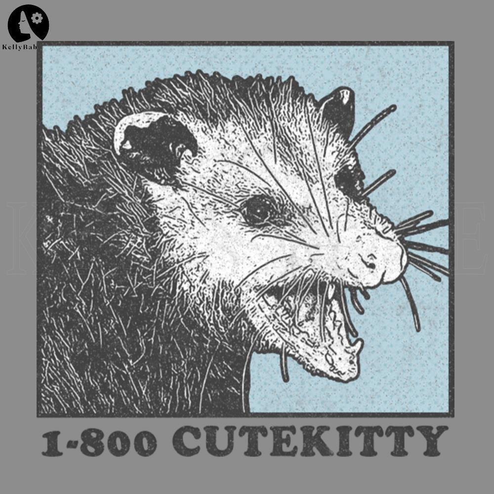 1800 Cute Kitty Possum Lover Design PNG, Digital Download | Inspire Uplift