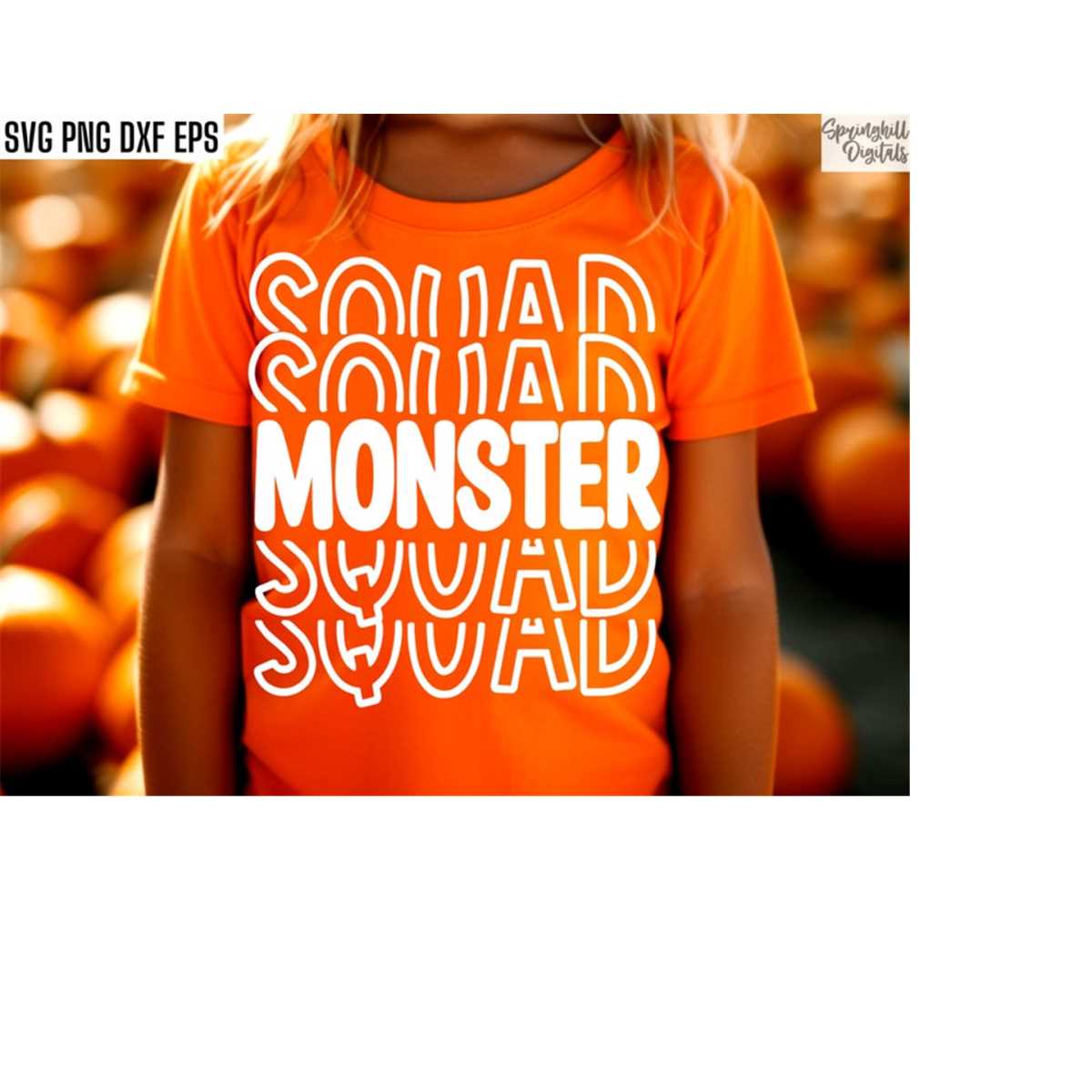 Monster Squad Svg, Halloween Costume Svgs, Monster T-shirt D | Inspire ...