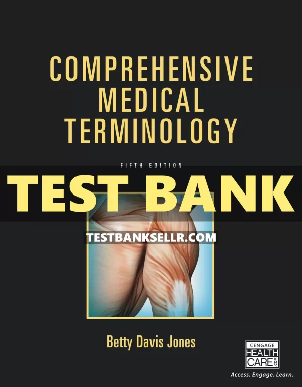 Test Bank for Comprehensive Medical Terminology 5th Edition | Inspire ...