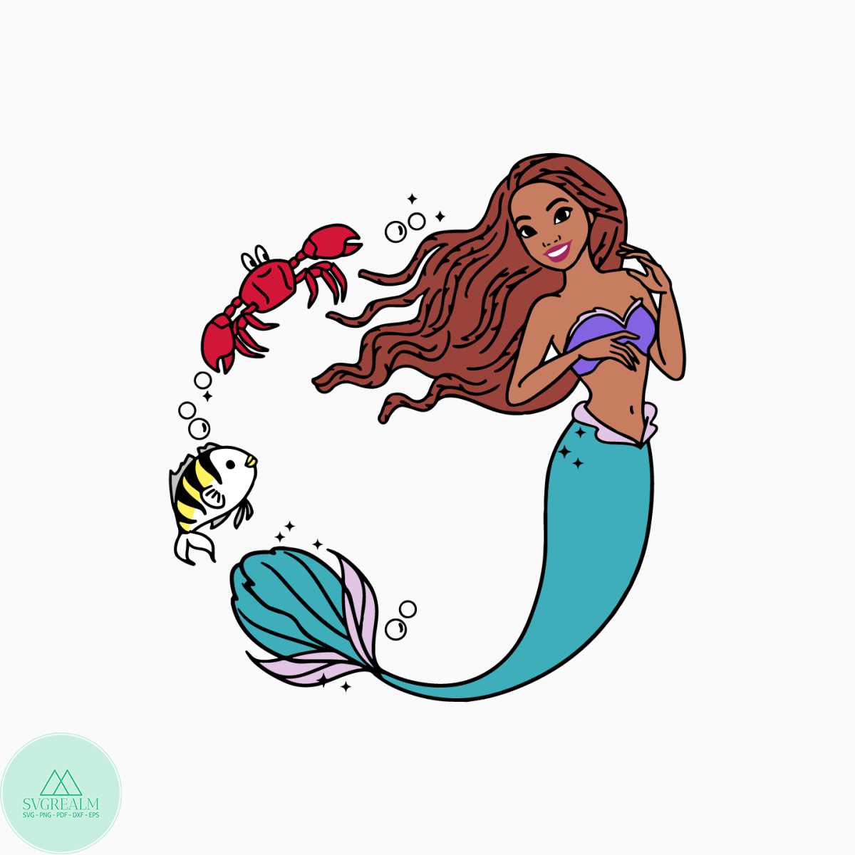 The little mermaid african american , black ariel princess S | Inspire ...