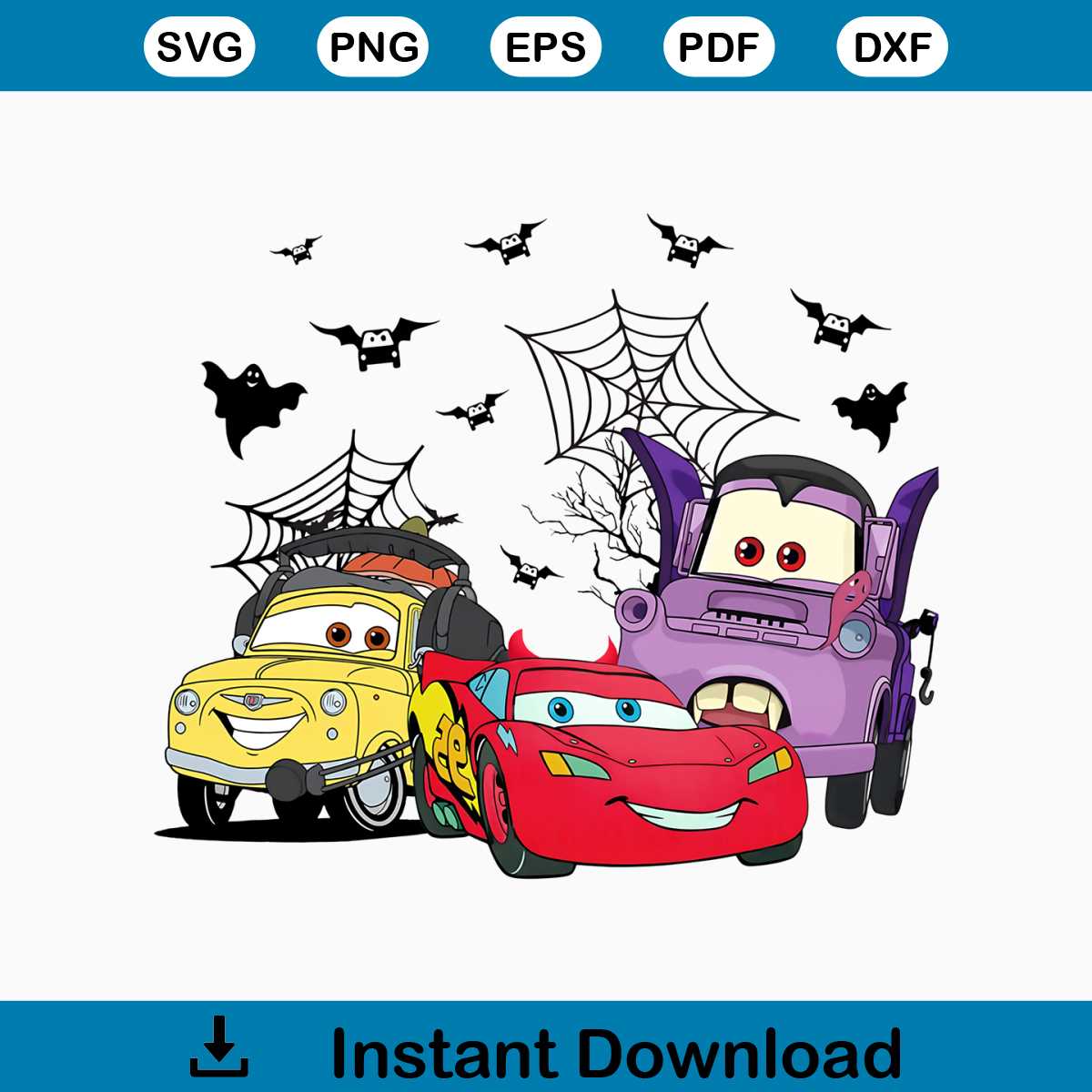Halloween Cars Png, Cars Character Halloween Png, Halloween | Inspire ...