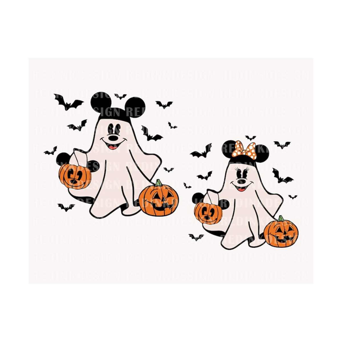 Bundle Halloween SVG, Mouse Ghost Svg, Trick Or Treat Svg, H | Inspire ...