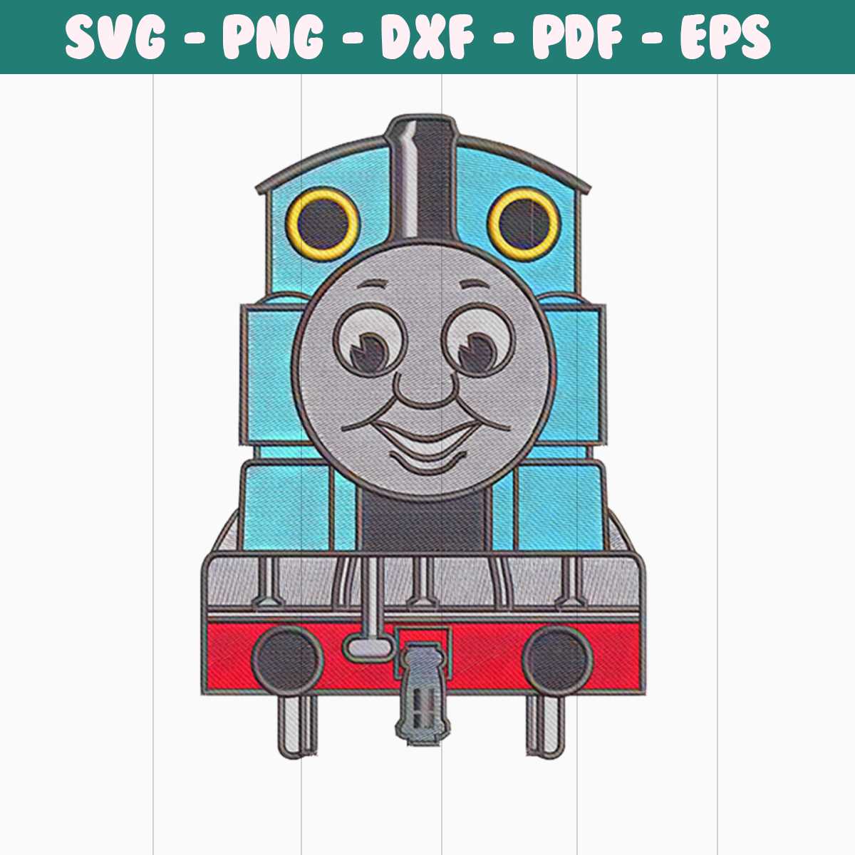 Thomas the Tank Engine Embroidery Design, 4 Sizes Embroidery | Inspire ...