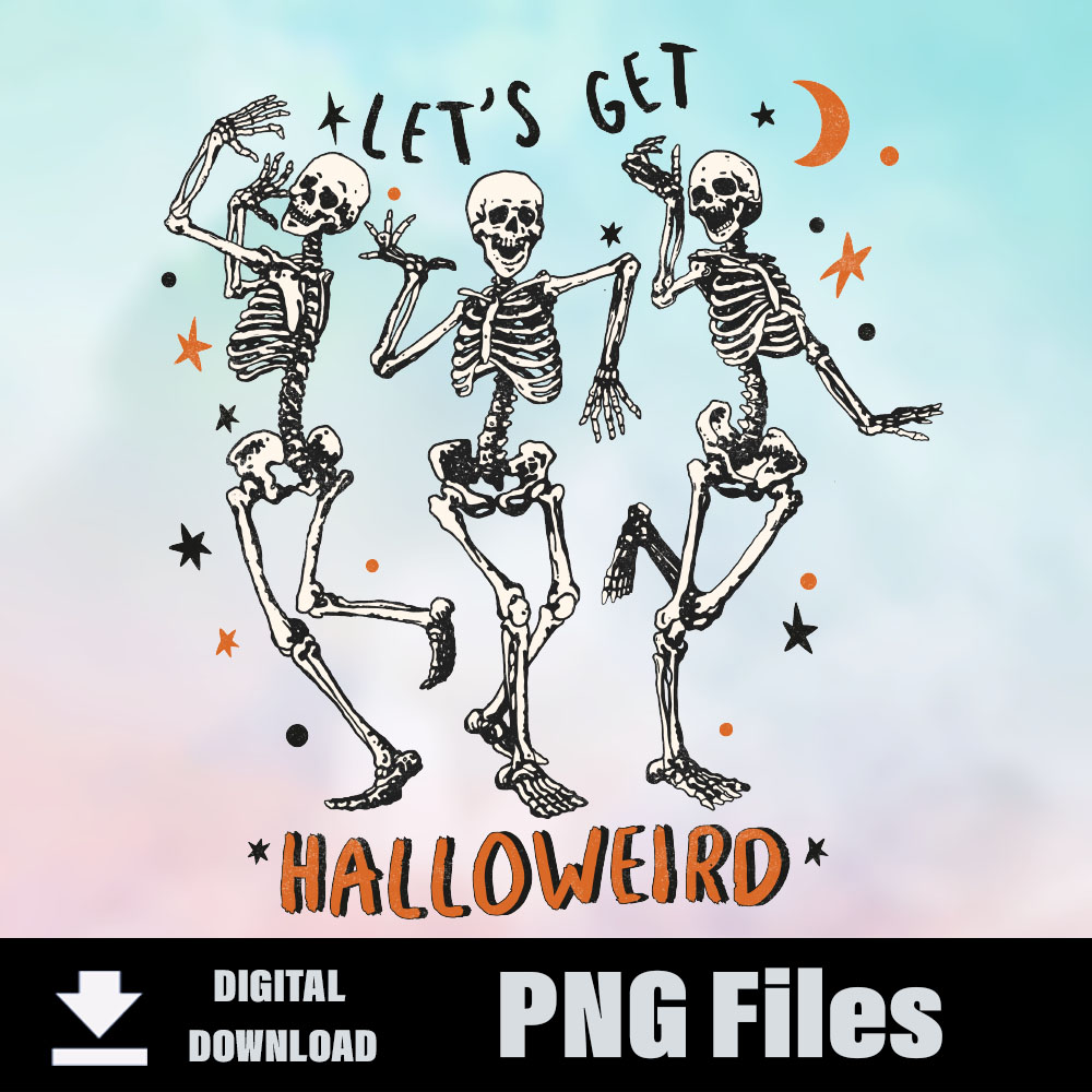 Skeleton Dance Halloween PNG - Inspire Uplift