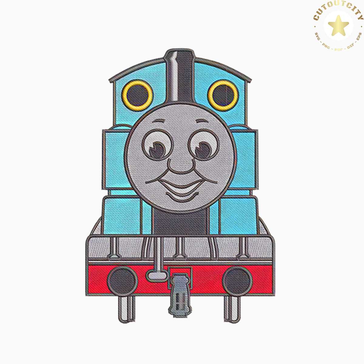 Thomas the Tank Engine Embroidery Design, 4 Sizes Embroidery | Inspire ...